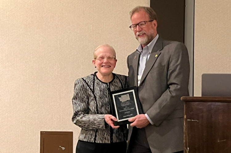 DEM Department Chair, Dr. Susan Stern, Receives The Nancy Auer ...